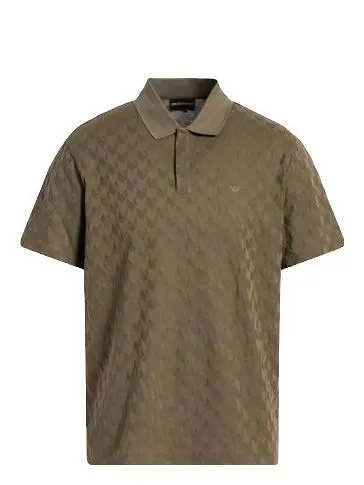 Emporio Armani Polo Shirt Midnight Size Cotton - Beige