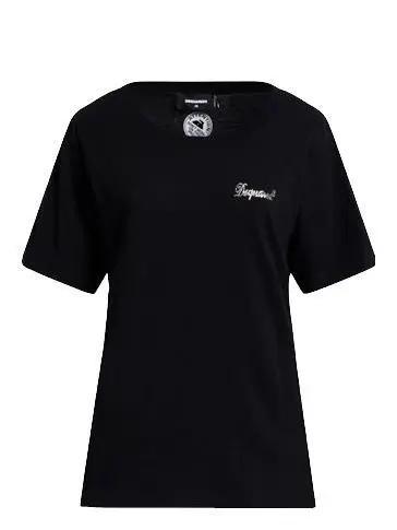 Dsquared2 Cotton Jersey T-shirt - Black