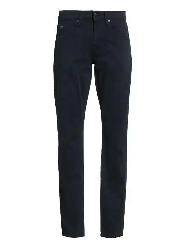 Guess Tapered Leg Gabardine Pants - Navy