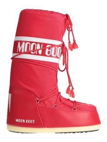 Moon Boot Boots In Textile Fibers And Synthetic Material - Red