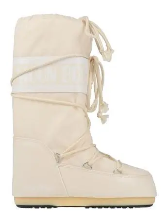 Moon Boot Padded Lace-up Boots - White