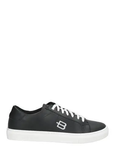 BALDININI Leather Low-top Sneakers - Black
