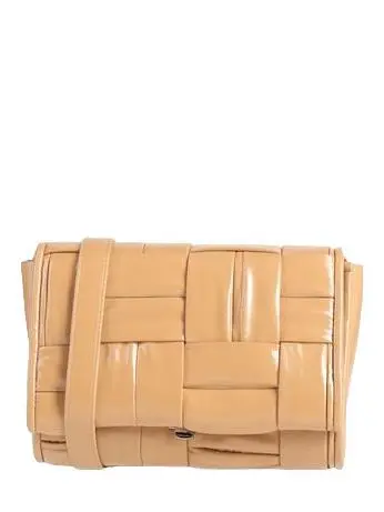 THEMOIRE Cross-body Bag In Textile Fibers - Beige