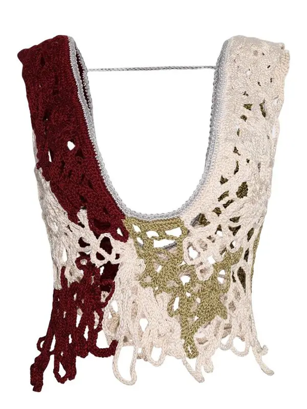 MAYSHA Crochet Tank Top - Multicolor