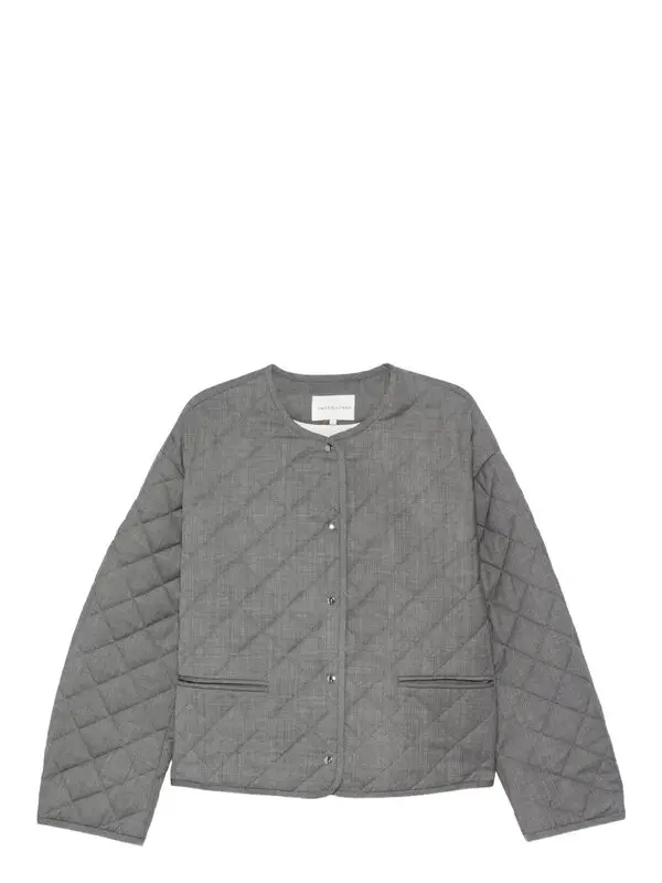 VIKTORIA CHAN Quilted Puffer Jacket - Grey