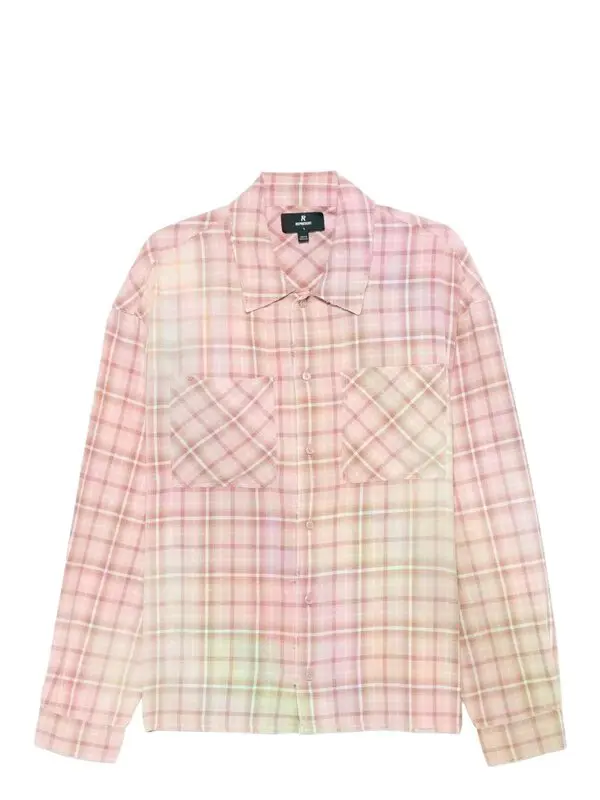 REPRESENT Checked Shirt - Pink