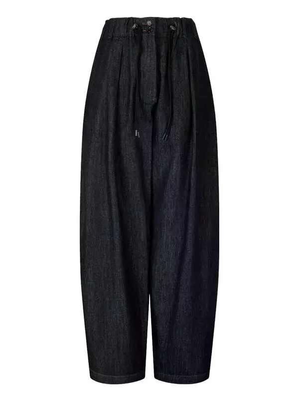 STUDIO TOMBOY Drawstring-waist Jeans - Blue