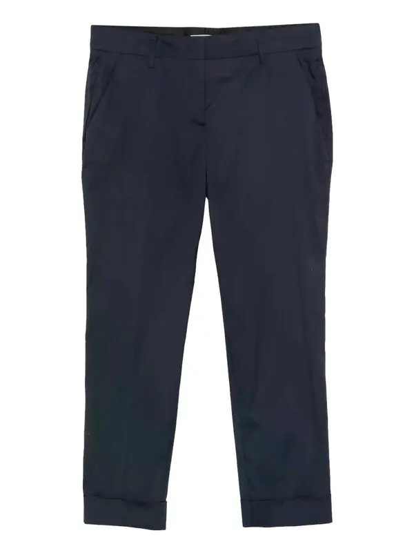 Prada Cuffed Trousers - Blue