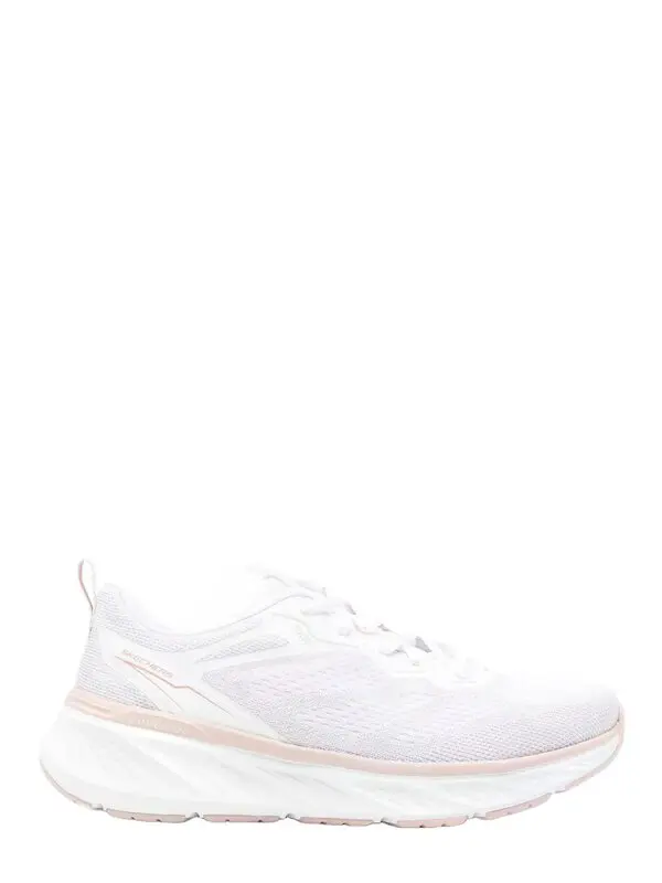 Sketchers Panelled Lace-up Sneakers - White