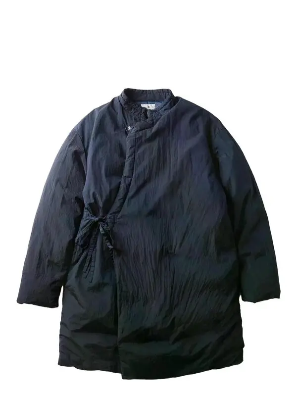 SNOW PEAK Side-tie Down Coat - Blue