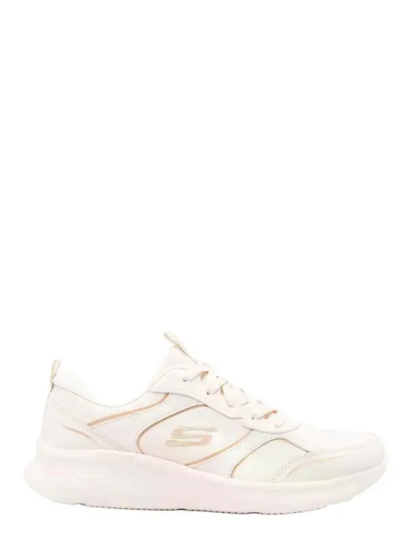 Sketchers Panelled Lace-up Sneakers - Neutrals