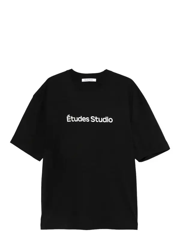 Études Studio Logo-print T-shirt - Black