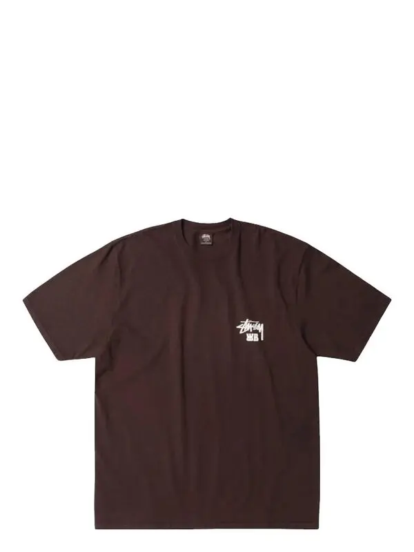 StÜssy X Wales Bonner Ocean Song Tee Shirt - Brown