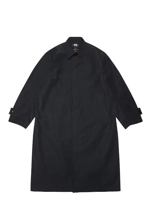 StÜssy All Season Trench Coat - Black