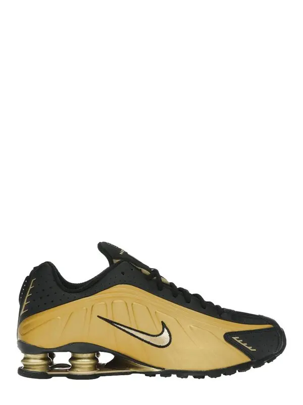 Nike Shox R4 - Metallic Gold/black