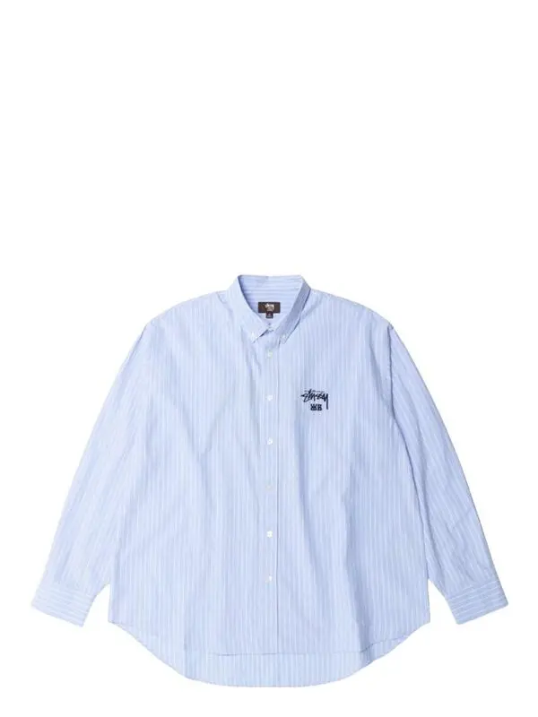 StÜssy X Wales Bonner Poplin Shirt - Stripe
