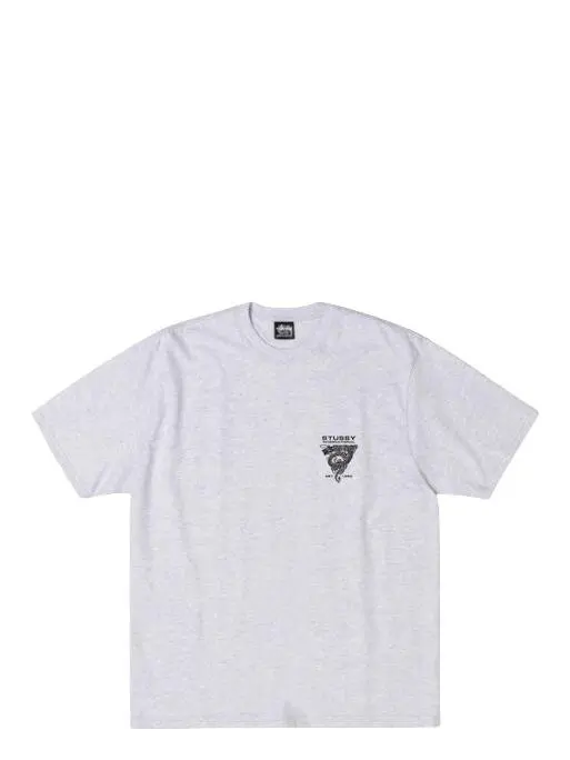 StÜssy Dragon Tee Shirt - Ash Heather