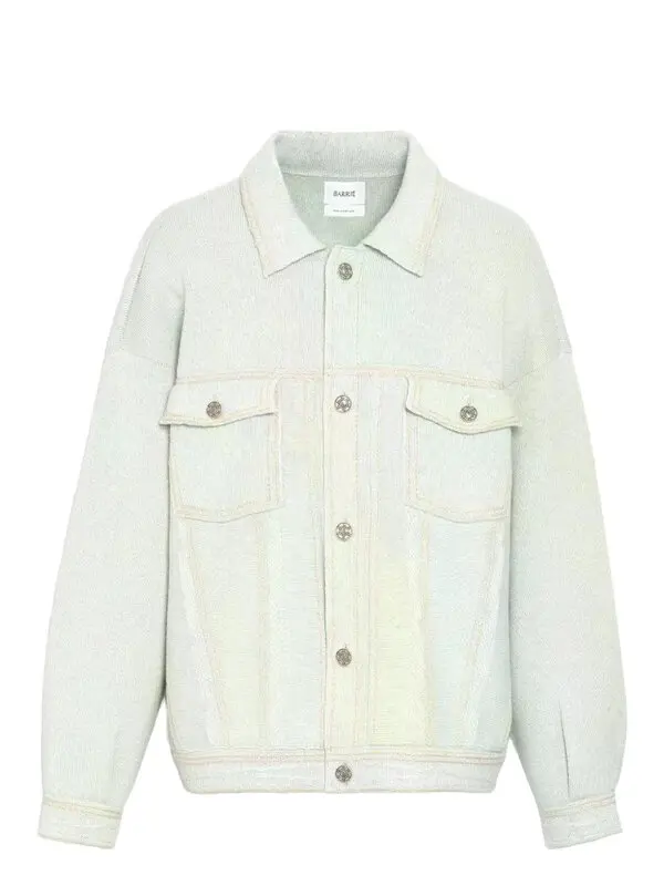 BARRIE Knitted Jacket - Blue