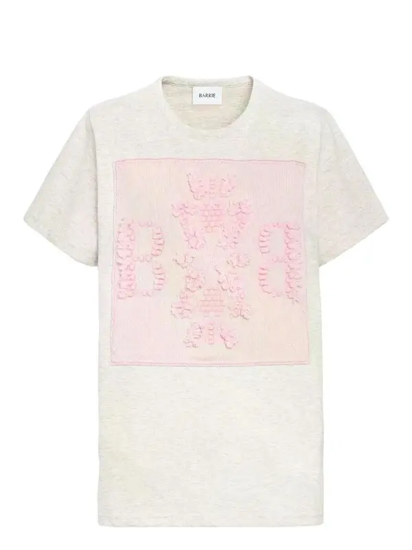 BARRIE Logo-patch T-shirt - White