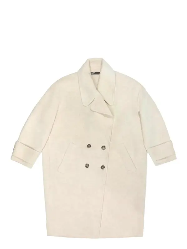 Bimba Y Lola Button Double-breasted Coat - Neutrals