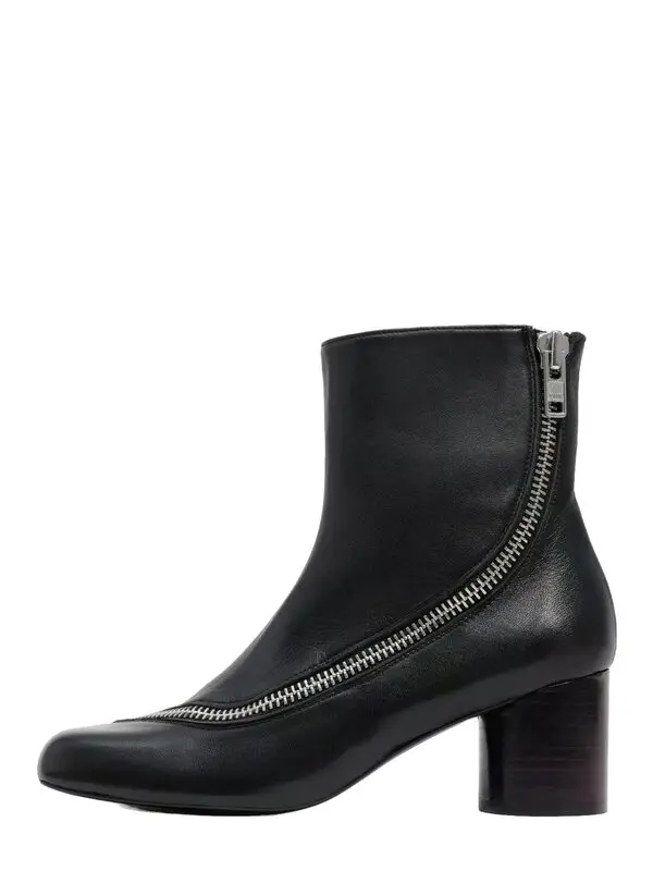Bimba Y Lola 55m Zip-detail Boots - Black