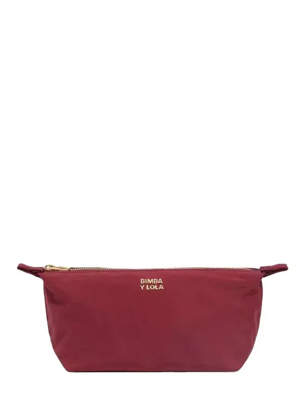Bimba Y Lola Zip-fastening Makeup Bag - Red
