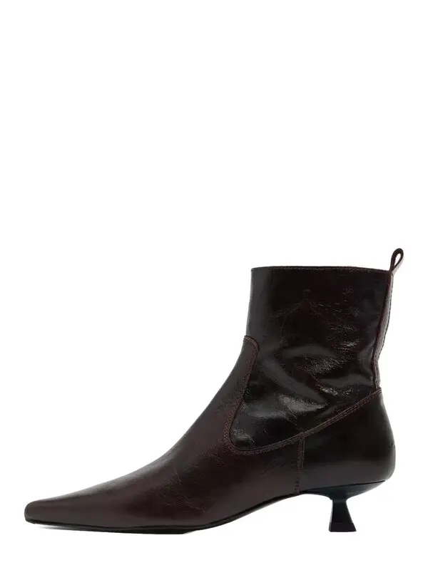Bimba Y Lola 35mm Pointed-toe Boots - Brown
