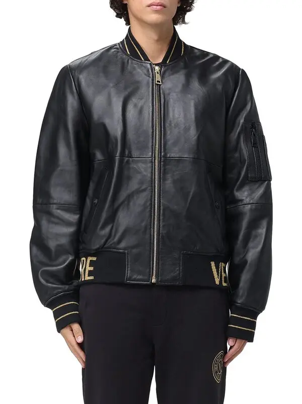 アウターその他 VERSACE Men Jacket Black 10198951A15005 1B000 Versace Black Jackets For Men | Editorialist