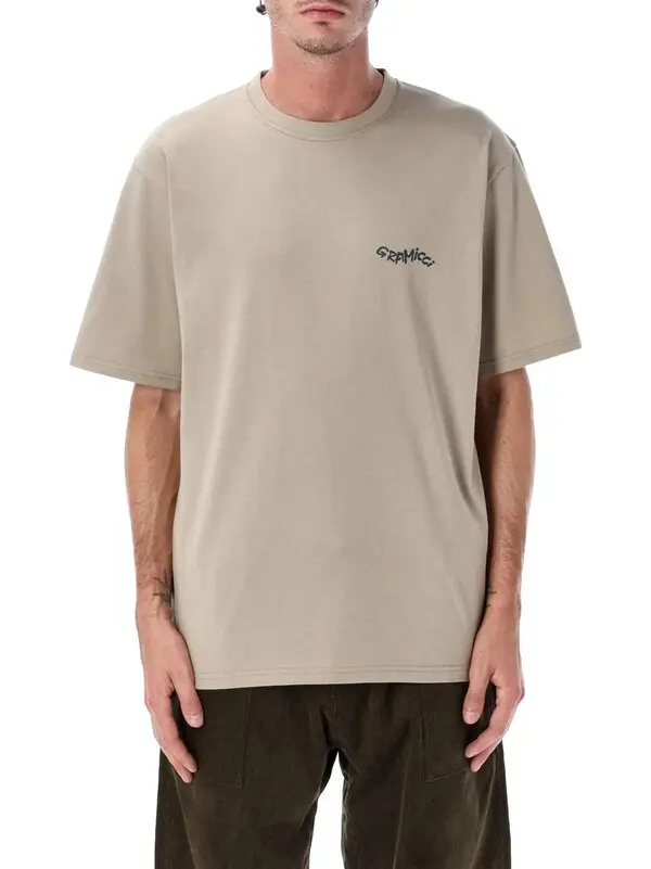 Gramicci T-shirt - Beige