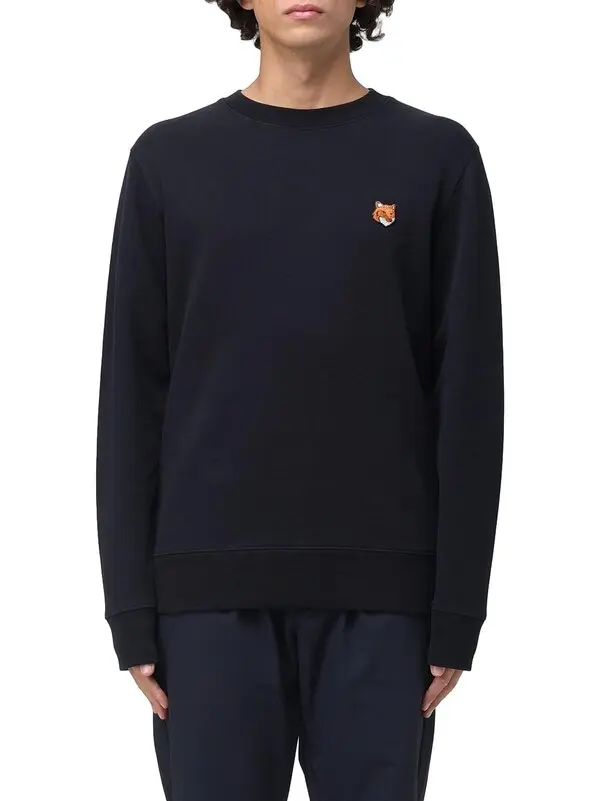 Maison Kitsuné Crewneck Sweatshirt - Black