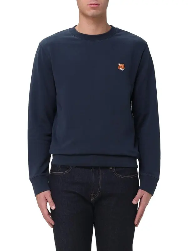 Maison Kitsuné Crewneck Sweatshirt - Blue