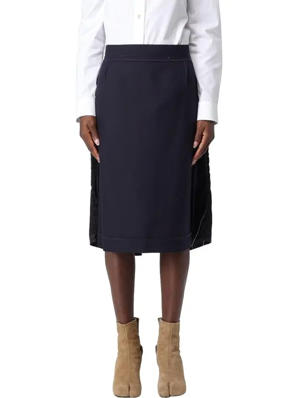 MAISON MARGIELA Midi Skirt - Blue