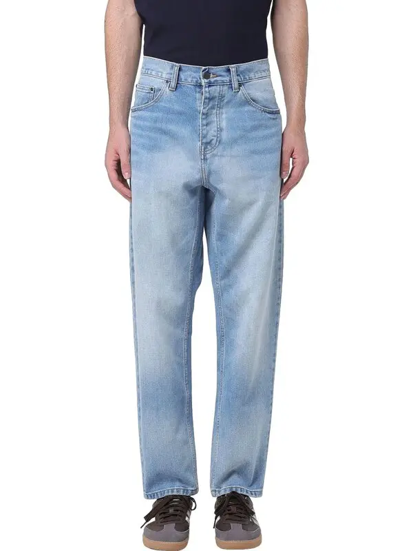 Carhartt Work In Progress Straight Leg Jeans - Blue