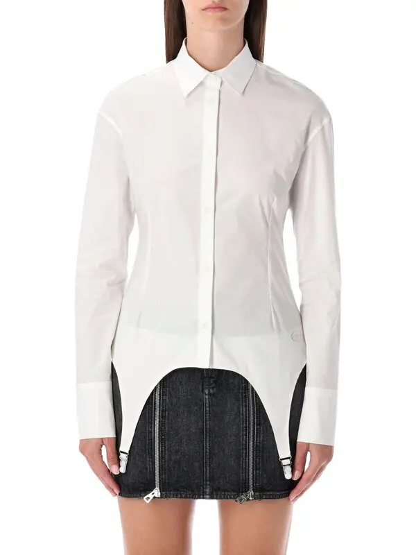 Jean Paul Gaultier Button Down Shirt - White