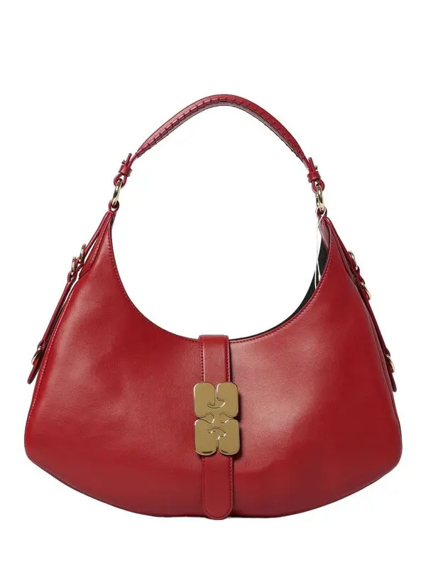 GANNI Crossbody Bag - Red