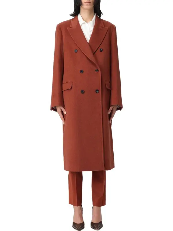 Paul Smith Tailored Overcoat - Red