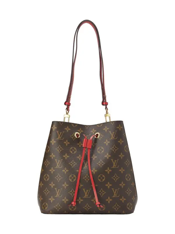 LOUIS VUITTON Monogram Canvas Neo Noé Bucket Bag - Brown