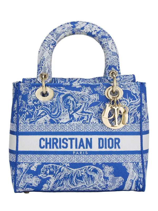 Dior Embroidered Lady D-lite - Blue
