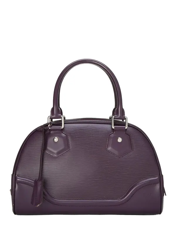 LOUIS VUITTON Epi Bowling Montaigne - Purple