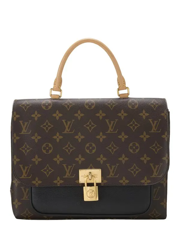 LOUIS VUITTON Monogram Canvas Marignan - Black
