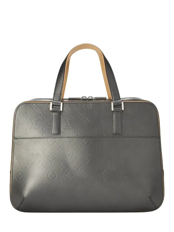 LOUIS VUITTON Vernis Mat Malden Handle Bag - Grey