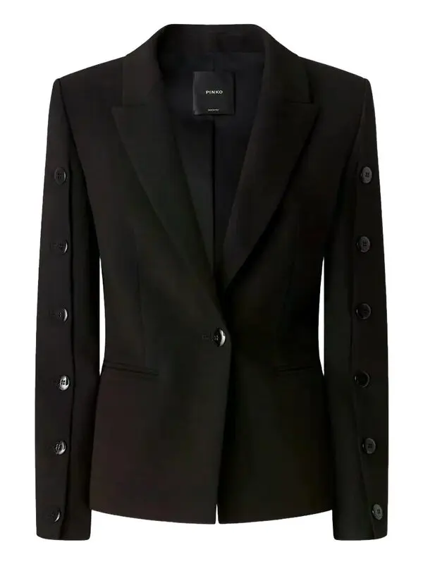 Pinko Buttoned Blazer - Black