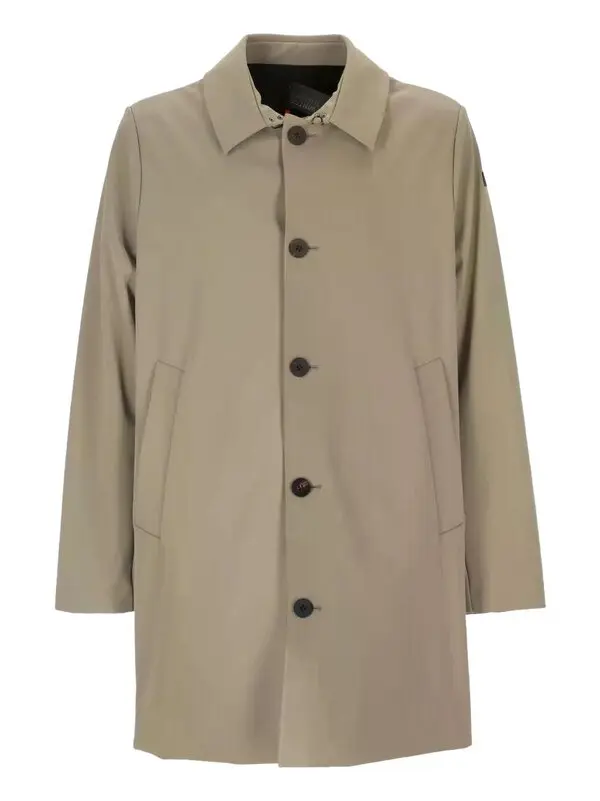 RRD Buttoned Tailored Coat - Neutrals