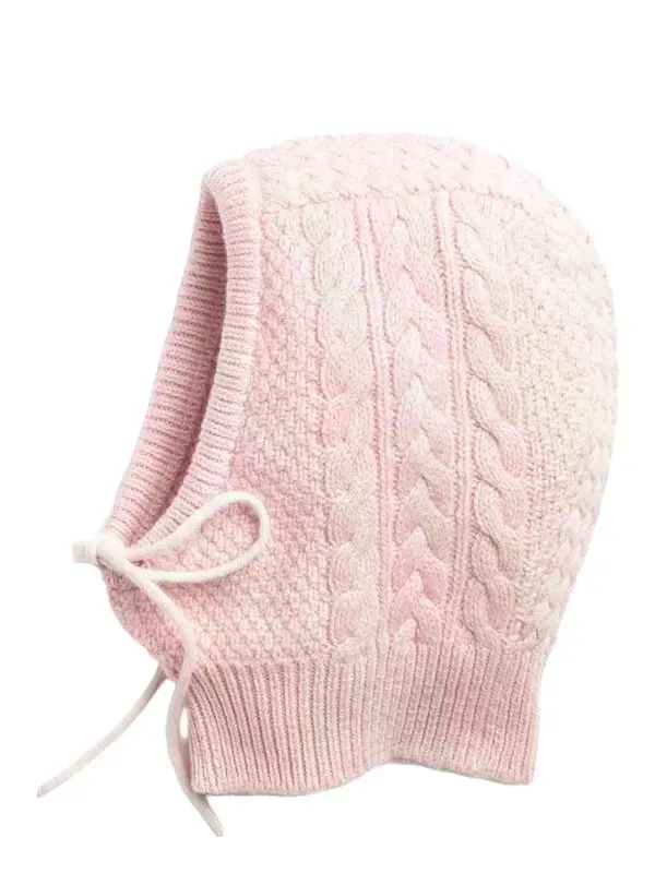 BARRIE Cashmere Balaclava - Pink