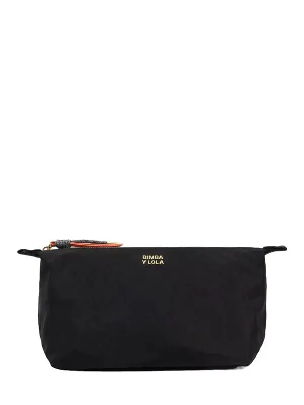Bimba Y Lola Zip-fastening Makeup Bag - Black