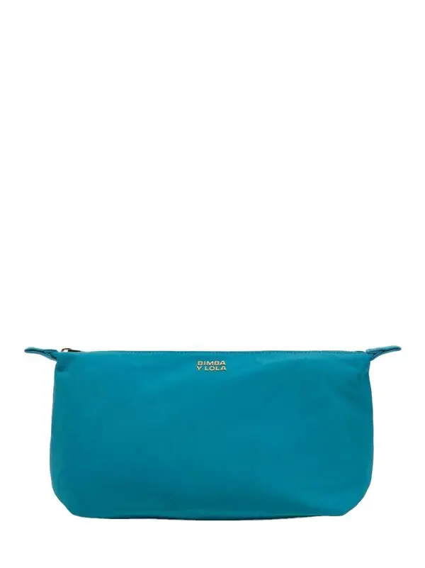 Bimba Y Lola Logo Detail Makeup Bag - Blue