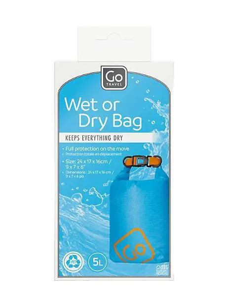 GO TRAVEL Wet Or Dry Bag - Blue