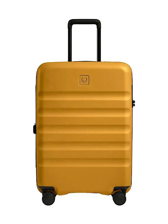 ANTLER Icon Stripe Medium 4-wheel Expandable Suitcase 66cm - Mustard Yellow