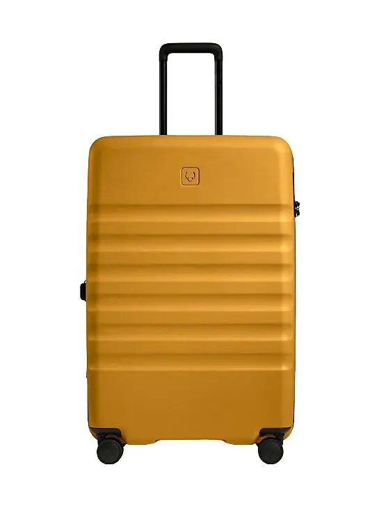 ANTLER Icon Stripe Large Expandable Suitcase - Mustard Yellow