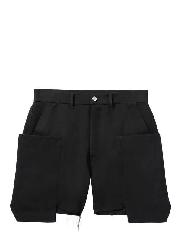 Rick Owens Stefan Cargo Shorts - Black